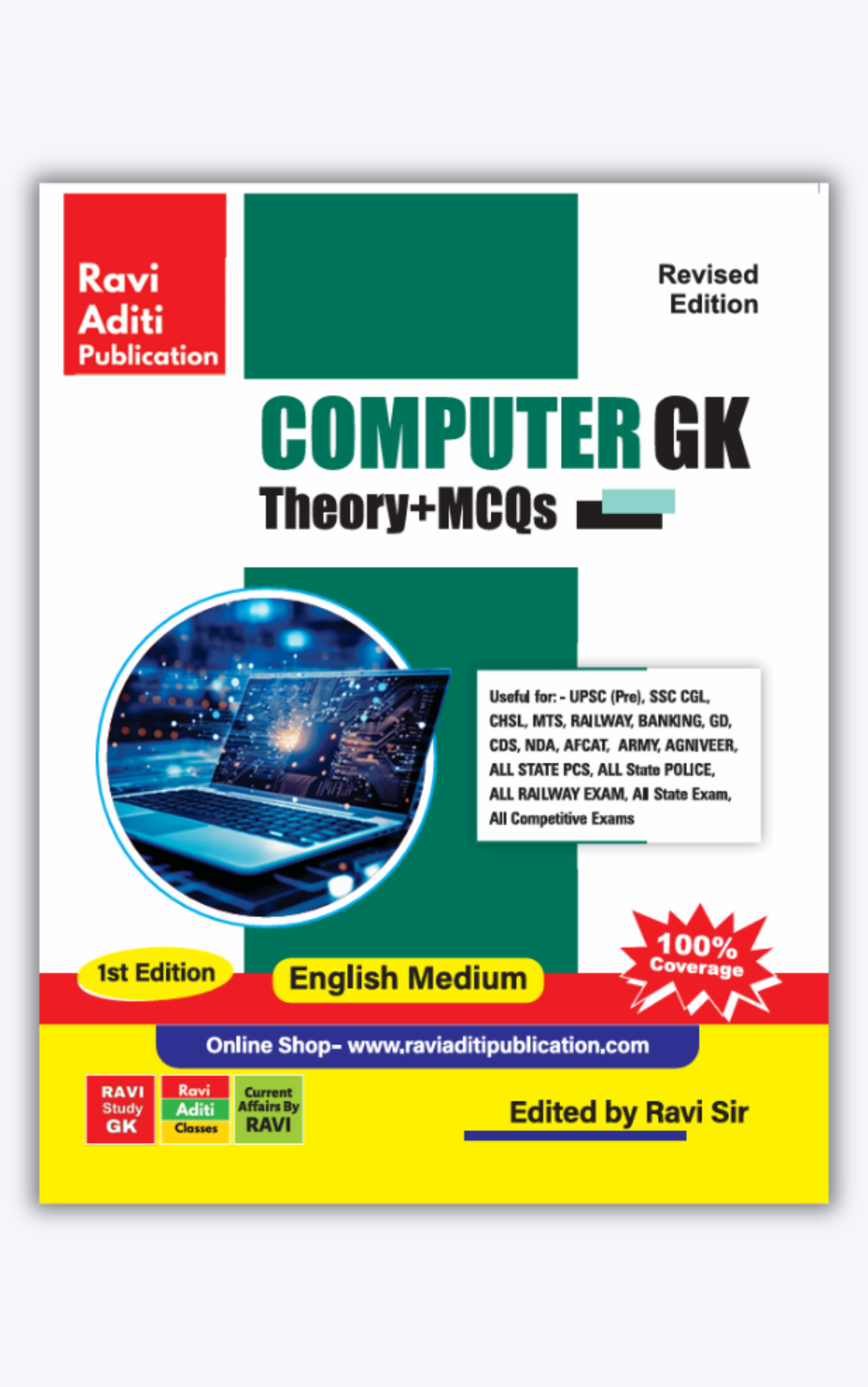 Computer GK (Theory+MCQs) | English Medium | TopicWise Computer GK For