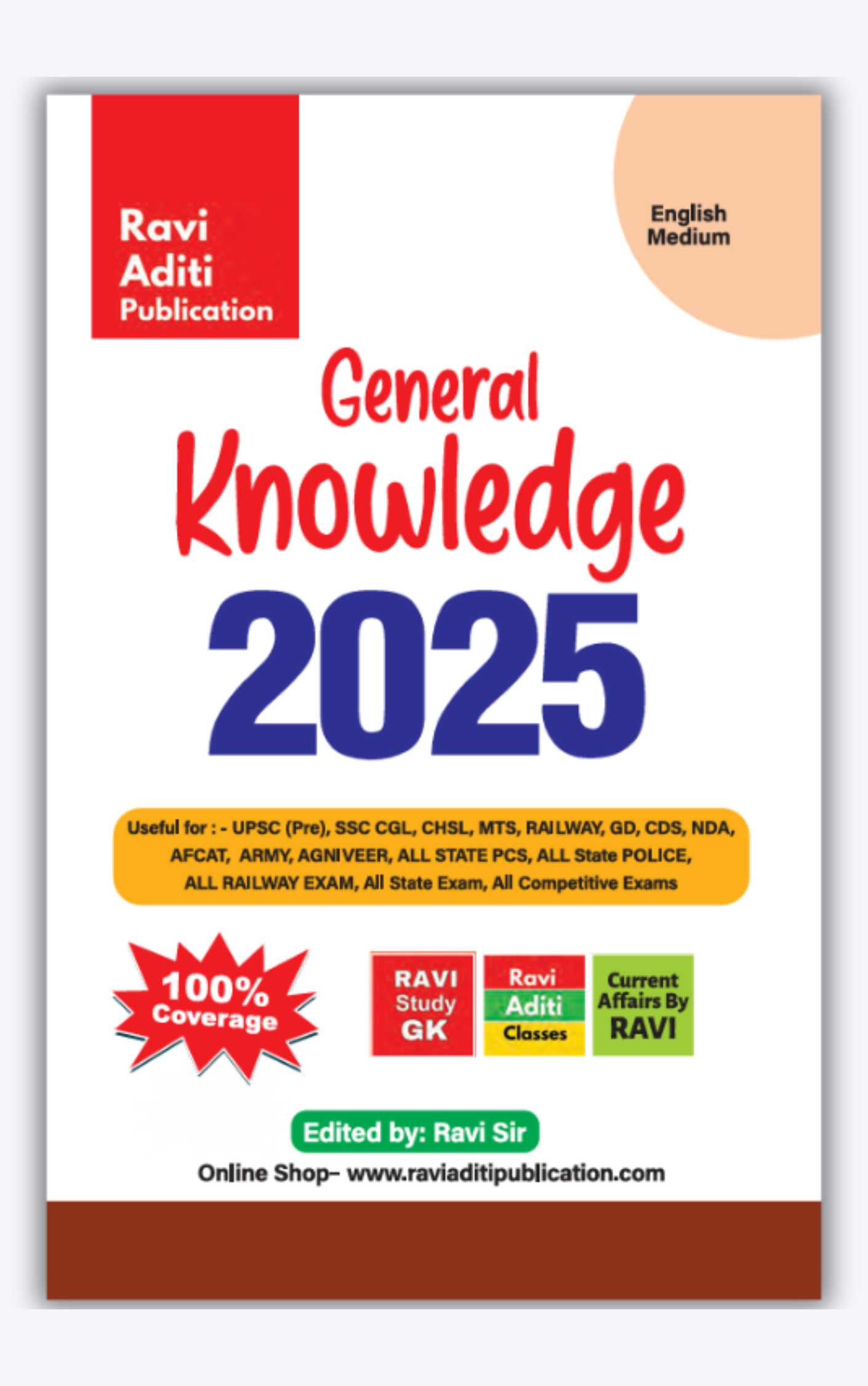 General Knowledge 2025 | English Medium | Code- RAC 018